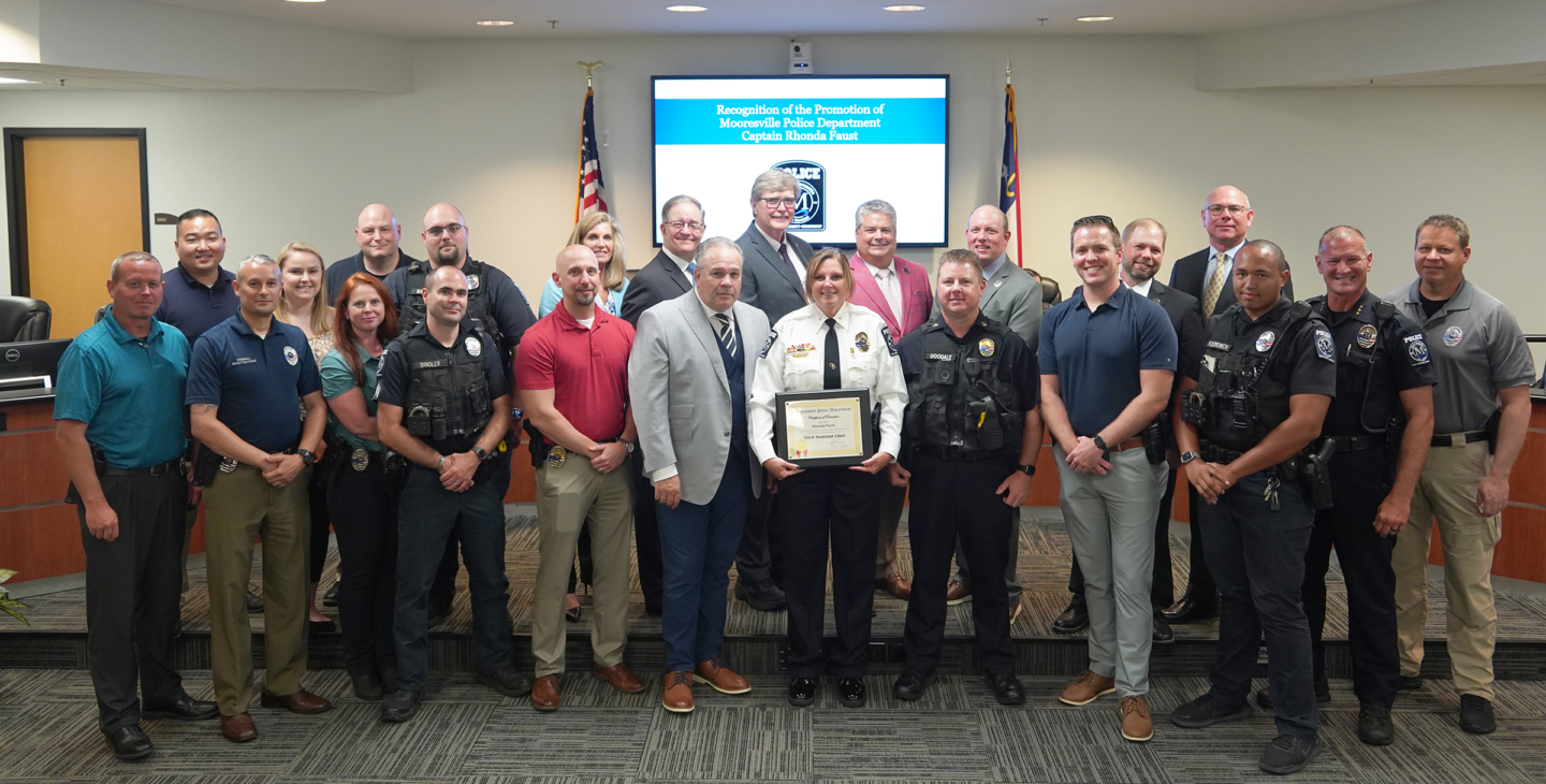 Rhonda Faust Named Assistant Chief for Mooresville Police Department | Iredell EDC